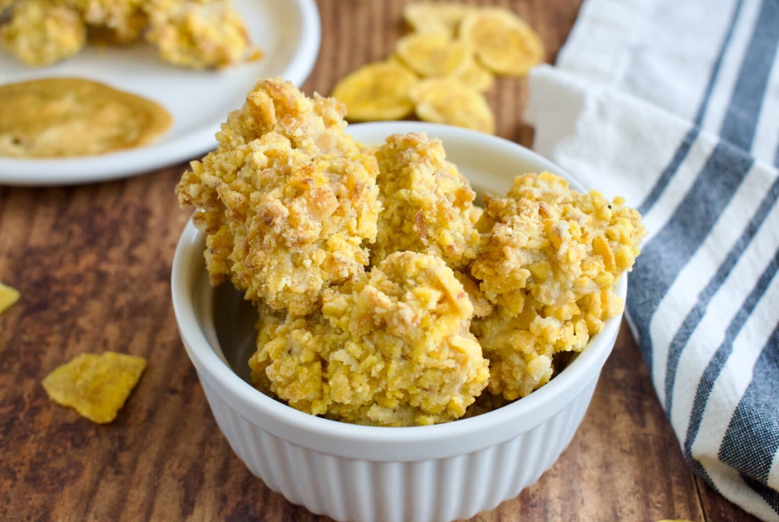 Air Fryer Paleo Popcorn Chicken (Gluten Free & Dairy Free) - Lemons N Lyme