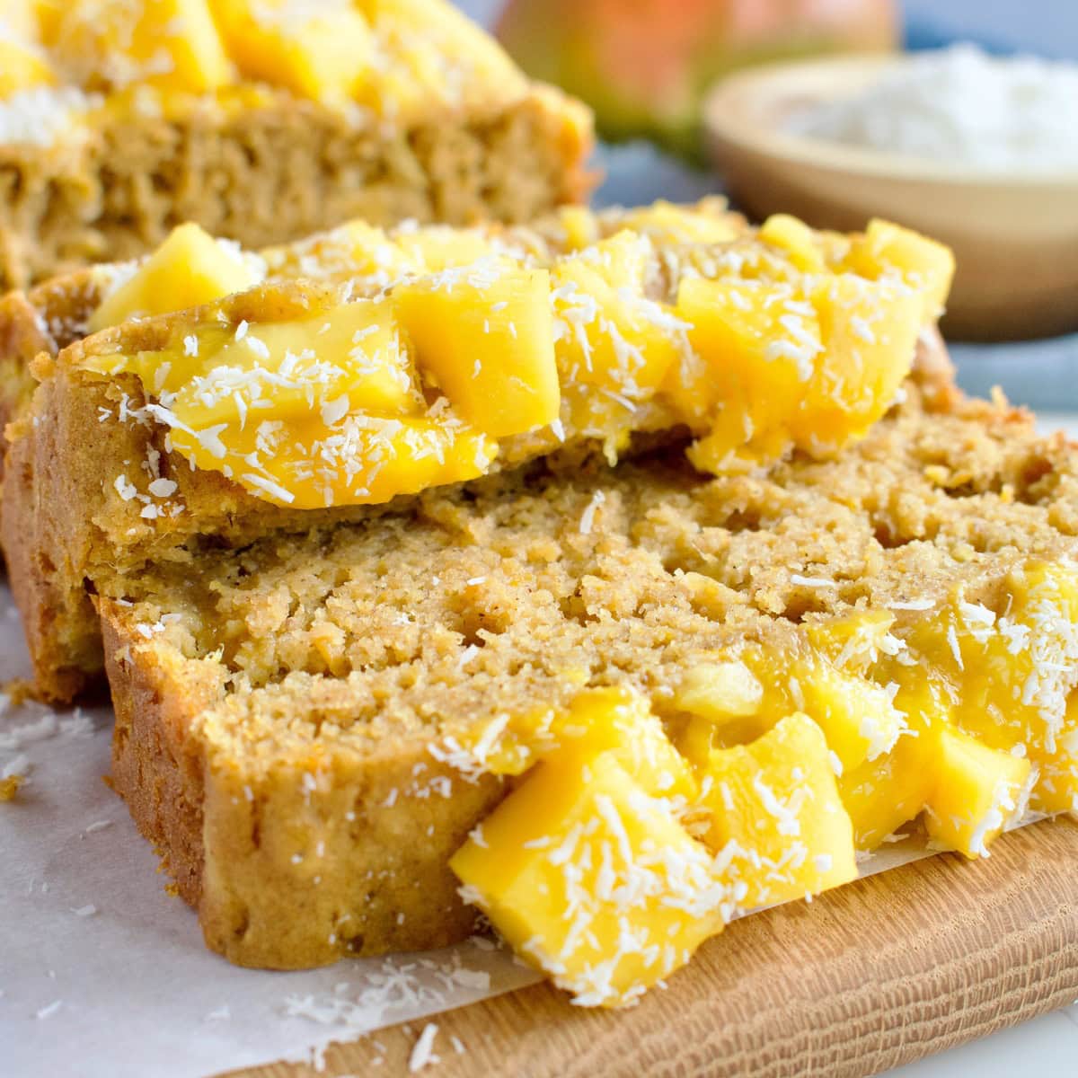 Easy Gluten Free Mango Bread Recipe (Dairy Free) - Lemons N Lyme